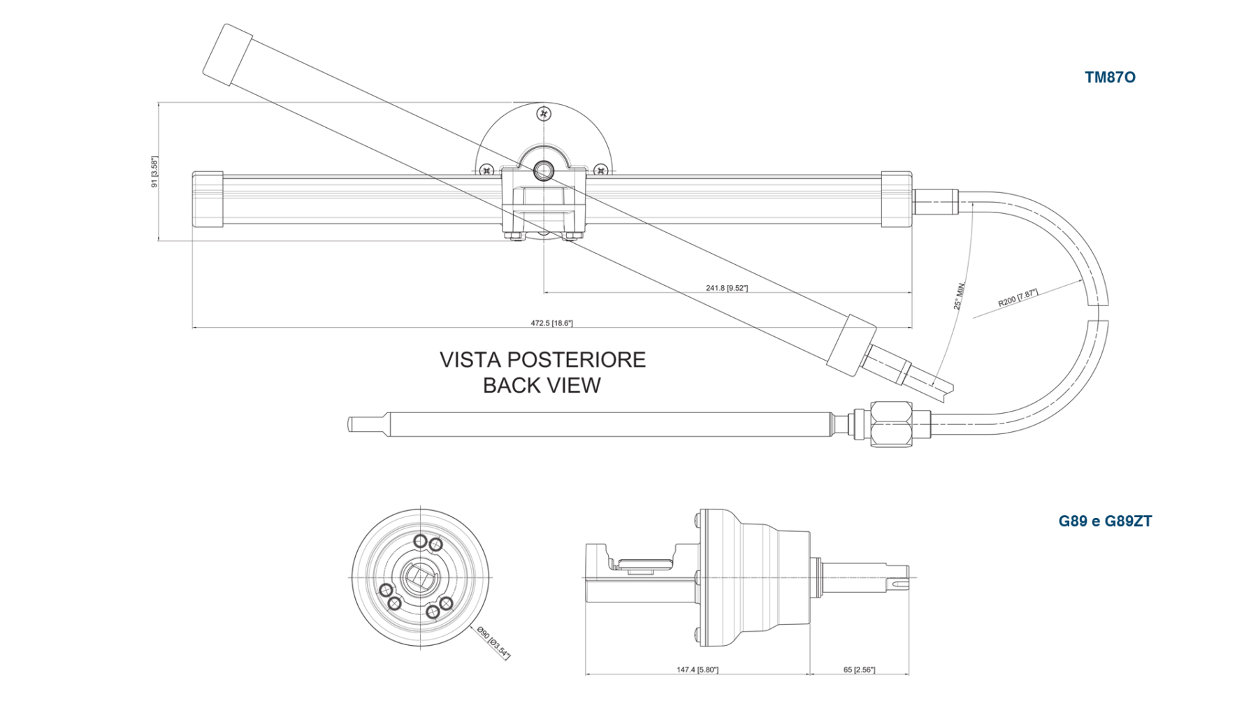 TM87O & TM87OZT - Rack and pinion tilt steering systemsRack and pinion ...